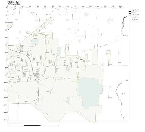 Reno Nevada Zip Code Map - Map