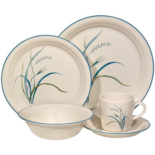 Amazon.com | Corelle Impressions 20-Piece Dinnerware Set, Service for 4 ...