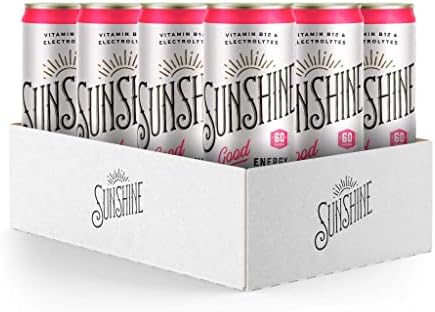 سعر Sunshine Sparkling Energy Drink, Tropical Pineapple, Vitamin C ...