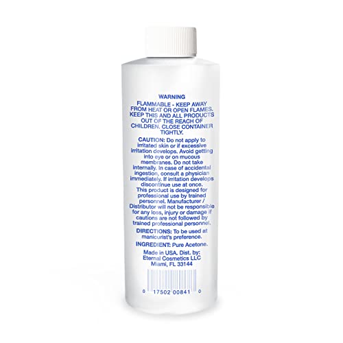 Eternal 100% Pure Acetone- Acetona pura – Quick Professional Ultra ...