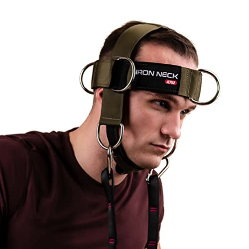 Iron Neck Alpha Training Harness – Neck Weight Workout Harness ...