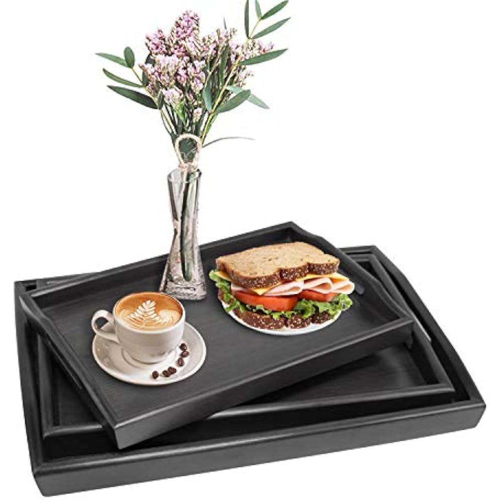 Serving Trays Set Of 3 Large Wooden W Handles Nesting Breakfast serving-trays-set-of-3-large-wooden-w-handles-nesting-breakfast