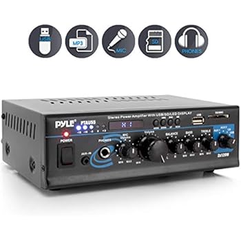 Amazon.com: Wireless Bluetooth Public Address Amplifier - 500W Compact Mini Digital Home Power ...