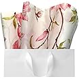 Amazon.com: Rustic Pearl Collection PINK MAGNOLIA Printed Tissue Paper ...