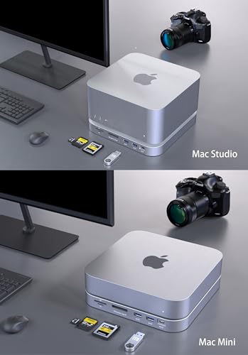 Super Thunderbolt 3 Dock for Mac Studio&Mac Mini, Dock Station with ...