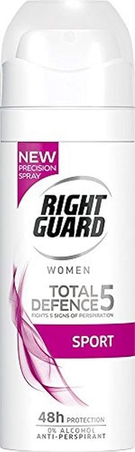 Right Guard Women Total Defence 5 Sport Anti-Perspirant Deodorant, 150 ...