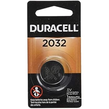 Amazon.com: Panasonic BR2032 Battery, Lithium, 3v, 190ma, Coin cell ...