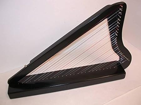 Harpsicle Harps 26 String Lap Harp w/ Bag, Book, Stand & Strap, HARP BLK PACK: Amazon.co.uk ...