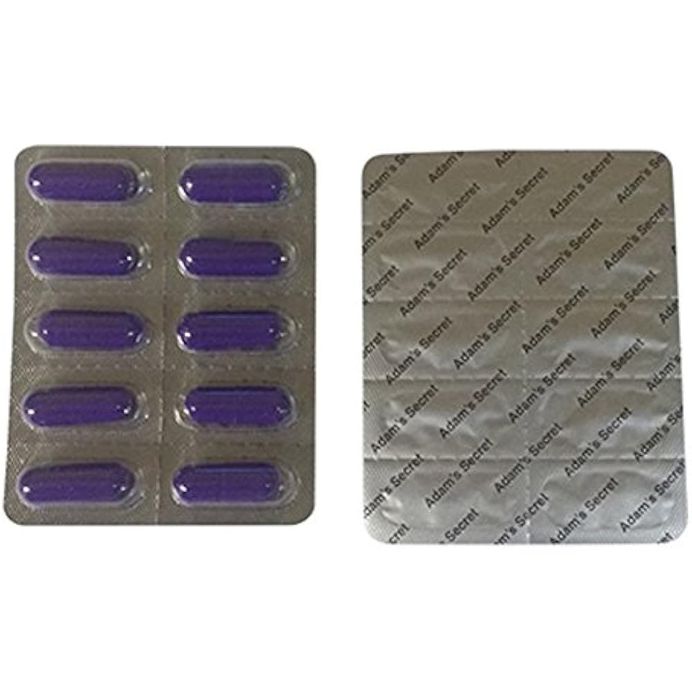 Adam's Secret Male Enhancement Pills Men Sexual Performance Enhancer ...