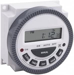 Electric Timer Switch (24 Volt AC/DC) 7 Day / 24 Hour/Digital ...
