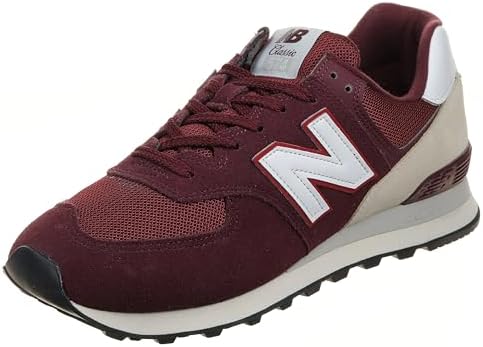سعر New Balance 574, Women's Classic & Fashion Sneakers, BURGUNDY (512 ...