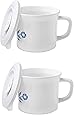 Amazon.com: CorningWare Soup Mug with Lid Vented Microwave 20-oz - 2 Pack: Beauty