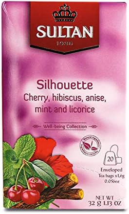 SULTAN TEA Silhouette Tea, Moroccan Tea with Cherry, Hibiscus, Anise ...