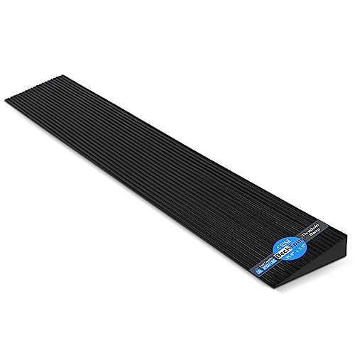 BeckTour 1" Rise Threshold Ramp for Doorways, 2204 LBS Capacity Rubber ...