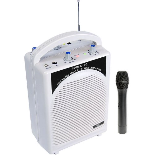 PylePro Latest Portable Mini PA Speaker System - Built in Rechargeable ...