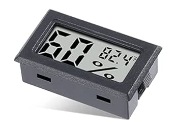 Amazon.com: Mini Hygrometer Thermometer Digital Indoor Humidity Gauge ...