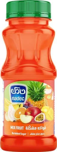 سعر Nadec Mix Fruit Nectar Juice 180 ml فى السعودية | بواسطة امازون ...
