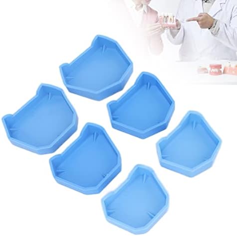 Dental Plaster Model Base, 6pcs Dental Impression Material Mold ...