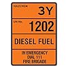 Hazchem Sign 3Y 1202 Diesel Fuel Hazchem Signs Fuel Hazchem Signs Metal ...