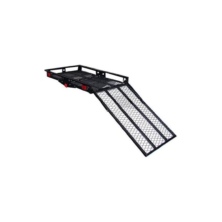 Economy Hitch Mounted Mobility Scooter Carrier Rack with Ramp ...