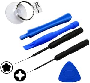 Amazon.com: 6in1 Repair Opening Pry Tools Screwdriver Kit Set for ...