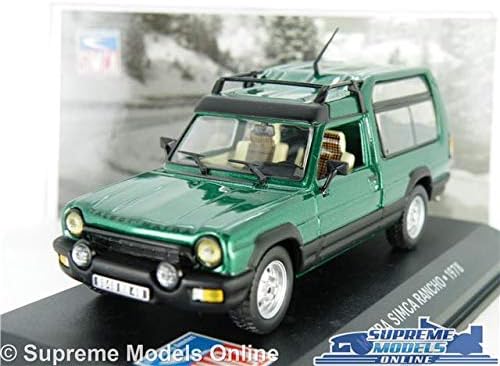 Supreme Models TALBOT MATRA SIMCA RANCHO MODEL CAR 1978 1:43 SCALE ...