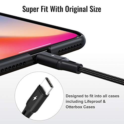CHAFON USB Multi Charging Cable,Braided 4 in 1 Fast Charger Cord ...