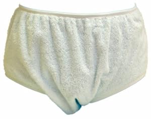 3 Pair of Adult Terry Towelling Nappy Briefs/Pants Double Thickness XL ...