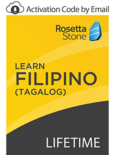 Rosetta Stone: Learn Filipino (Tagalog) with Lifetime Access - Want It All