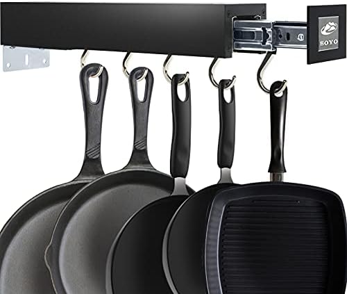 SOYO Adjustable Pot Racks Pan Utility Organizer Pull Out Kitchen ...