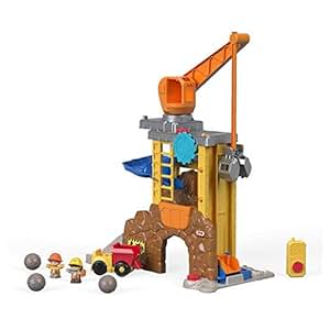Amazon.com: Fisher-Price Little People Work Together Construction Site ...