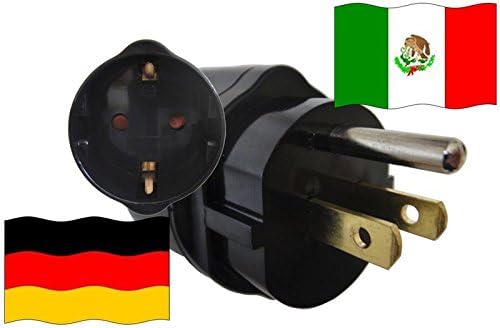 Reise-Adapter MEXIKO auf Deutschland MX - GER Travel Plug MEXIKO-Reise ...