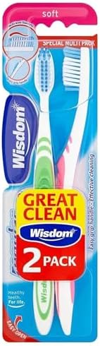 Wisdom Regular Plus Soft Tooth Brush 2-Pieces price in Saudi Arabia ...