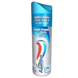 Amazon.com : Aquafresh iso-active Fresh Impact Toothpaste, 4.3-Ounce ...