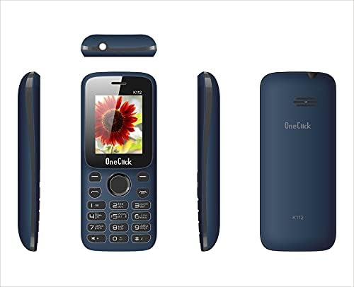 سعر هاتف وان كليك ثنائي الشريحة، بدون كاميرا K112، ازرق فى مصر | بواسطة امازون مصر | كان بكام