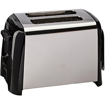Amazon.com: Hamilton Beach Cool Wall 2-Slice Toaster, Chrome: Kitchen ...