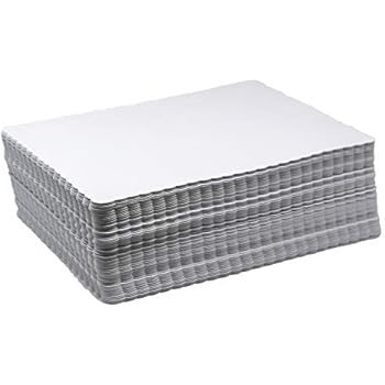 Amazon.com: Scalloped Paper Placemats Bulk - Case of 1000 Rectangular ...
