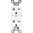 SHADID 220V / 240V / 250V Single Wall Outlet, Nema 6-20R Receptacle, 20 ...
