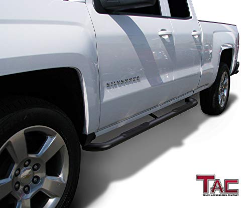 TAC Side Steps Compatible with Chevy Silverado / GMC Sierra 1999-2018 ...