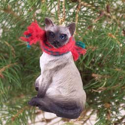 Amazon.com: Siamese Cat Christmas Ornament: Home & Kitchen