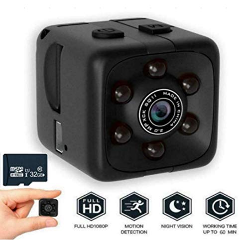 Silverzone Mini Micro HD Hidden Camera Home Security Cameras (with 32GB ...