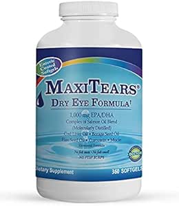 Amazon.com: MaxiTears® Dry Eye Formula - 360 Ct - 1 Bottle : Health ...