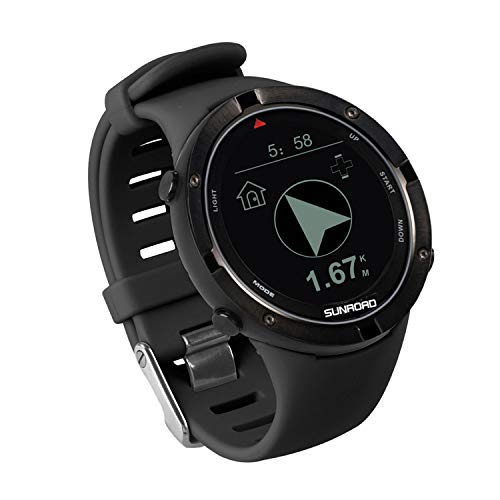 SUNROAD Smart GPS Heart Rate Altimeter Outdoor Sports Digital Watch for ...