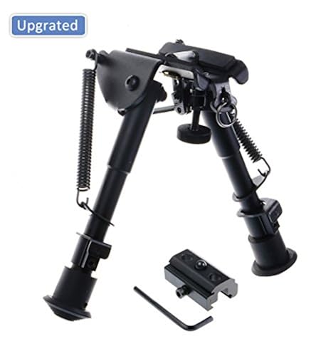 Siensync Tactical Rifle Picatinny Bipod- [Upgraded] (TM) Picatinny ...