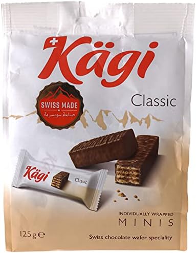 Kagi Mini Classic Chocolate Wafer, 125g - Pack of 1 price in Saudi ...
