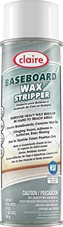 Amazon.com: Claire Manufacturing Baseboard Cleaner & Wax Stripper, 20 ...