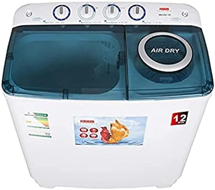 سعر Haam HWM12000-21N Twin Tub Washing Machine, 12 Kg Capacity, White ...