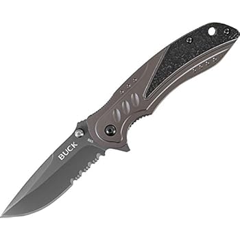 Amazon.com : Buck Knives 0865 Trigger Serrated Tactical Folding Knife ...