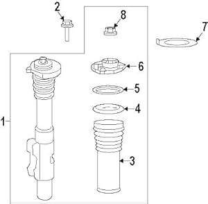 Amazon.com: Mercedes-Benz 906 320 06 33, Shock Absorber: Automotive
