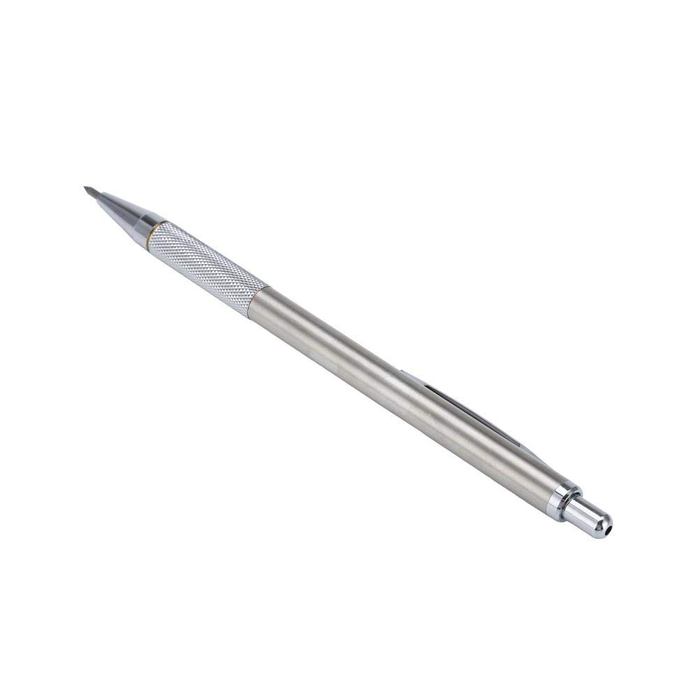 Tungsten Steel Tip Engraving Lettering Scribe Pen with Clip Glass ...